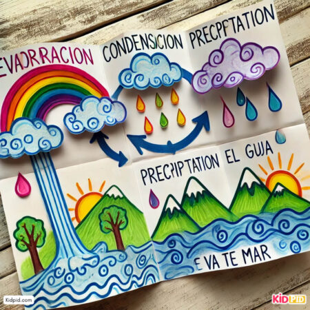 Water Cycle Craft Projects for Children - Kidpid