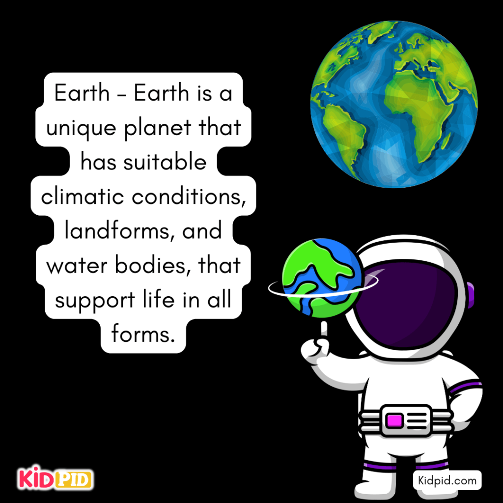 Our Solar System - Facts for Kids - Kidpid