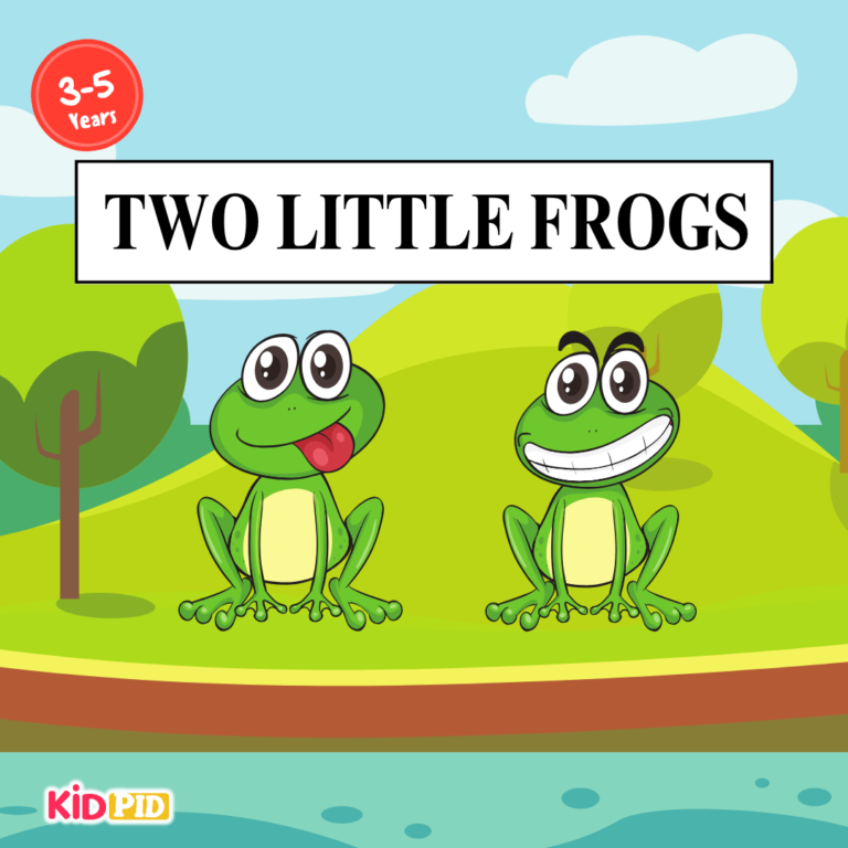 The Two Little Frogs - Free Moral Story Book - Kidpid