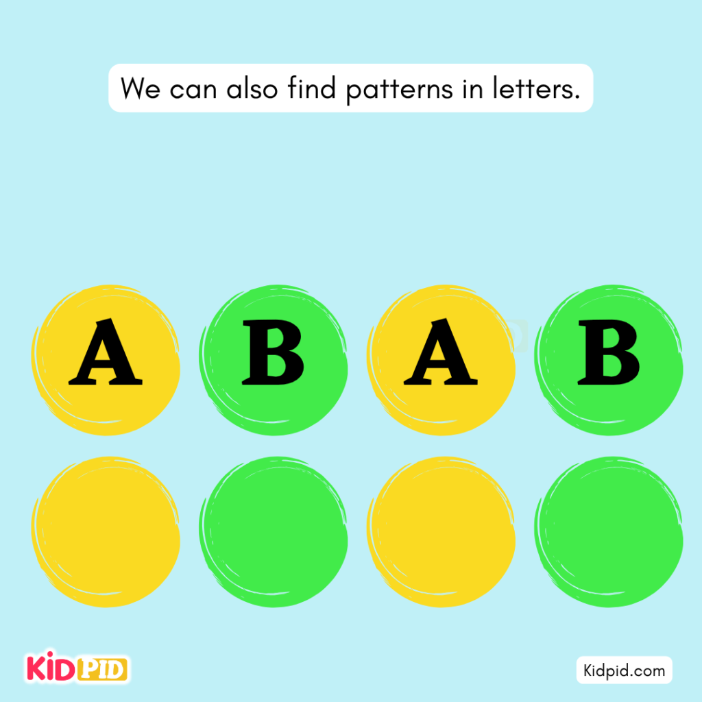 Understanding Patterns - Free Book for Kids - Kidpid
