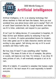 Artificial Intelligence: Essay, 10 Pointers and Questions - Kidpid