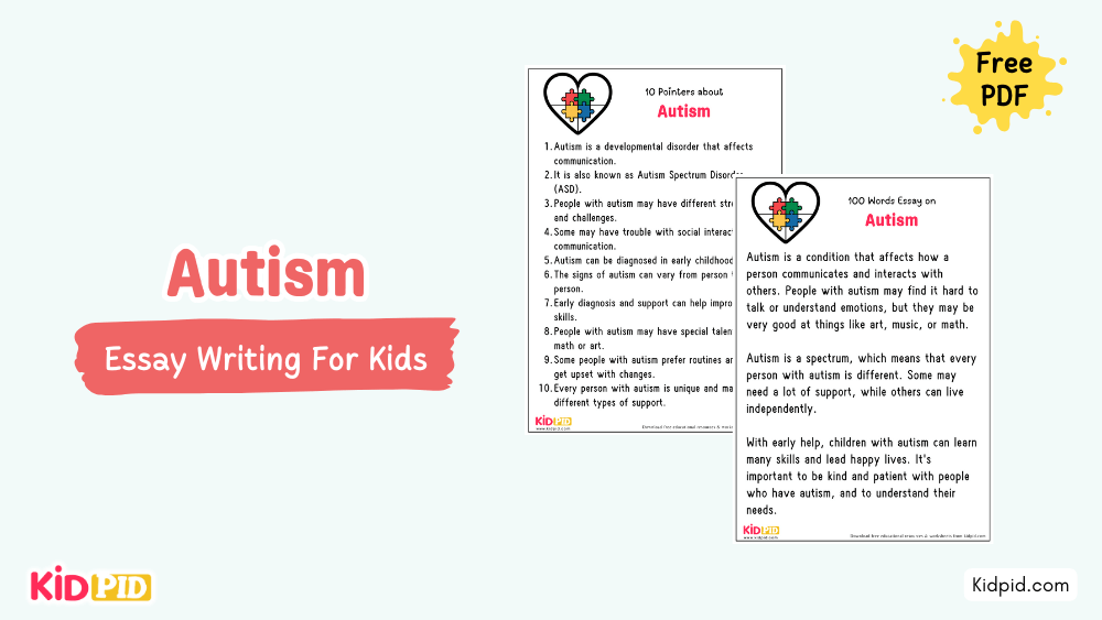 Autism: Essay, 10 Pointers and Questions - Kidpid