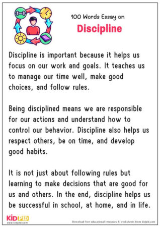 Discipline : Essay, 10 Pointers and Questions - Kidpid