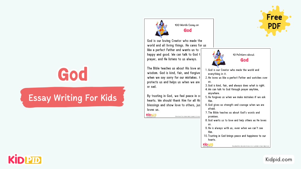 God: Essay, 10 Pointers and Questions - Kidpid