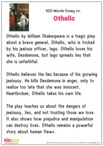 Othello : Essay, 10 Pointers & Questions - Kidpid