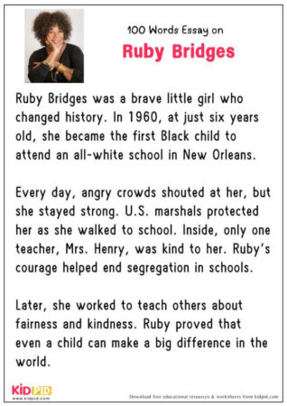 Ruby Bridges: Essay, 10 Pointers and Questions - Kidpid