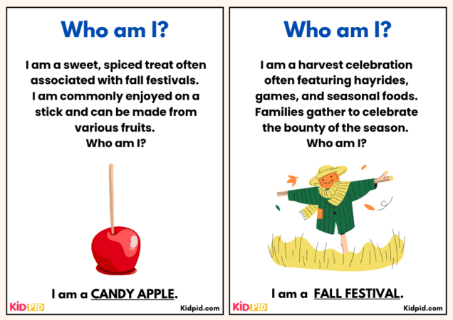 Fall Riddles For Kids (Free PDF Inside) - Kidpid