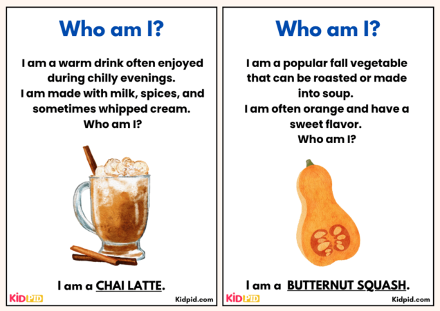 Fall Riddles For Kids (Free PDF Inside) - Kidpid