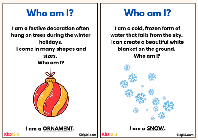 Winter Riddles For Kids (Free Book PDF Inside) - Kidpid