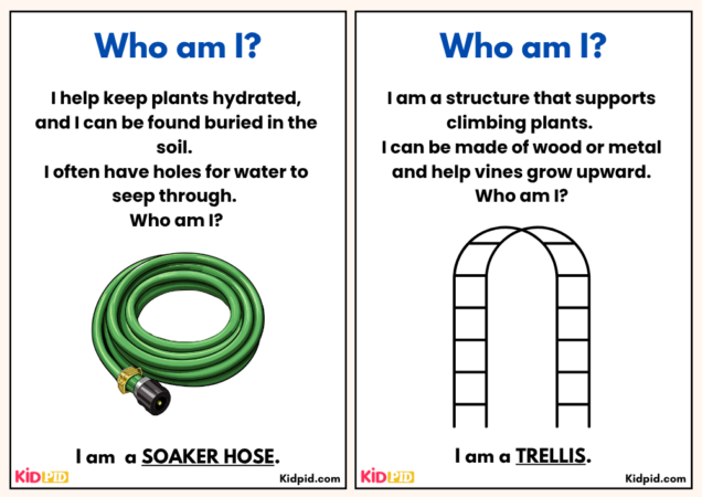 Garden Riddles for Kids (Free Book PDF Inside) - Kidpid