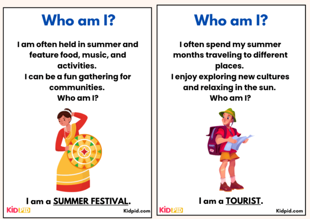 Summer Riddles For Kids (Free Book PDF) - Kidpid