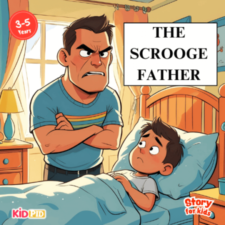 The Scrooge Father - Moral Story for Kids - Kidpid