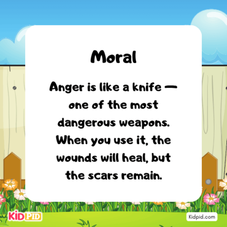 Controlling Anger Moral Book Story For Kids - Kidpid