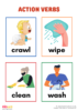 Action Verbs Book for Class 1 - Kidpid
