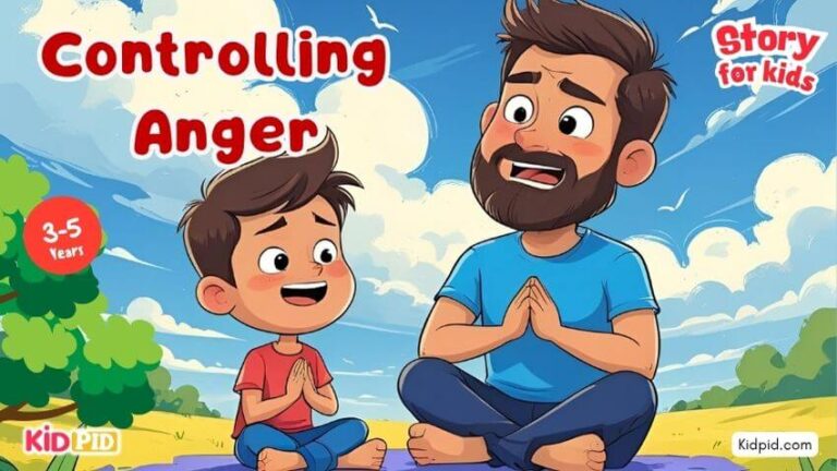 Controlling Anger Moral Book Story For Kids - Kidpid