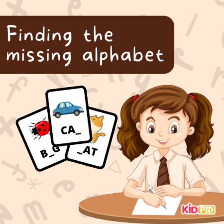 Find The Missing Alphabet Workbook for Grades 2 to 5 - Kidpid