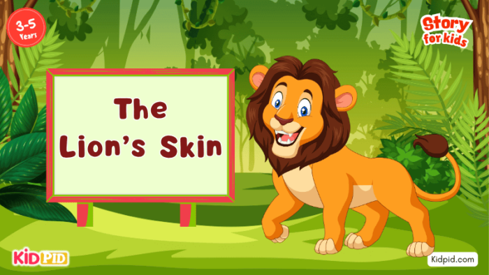 The Lion’s Skin Moral Story Book (Free PDF Inside) - Kidpid