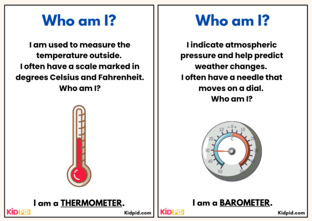 Weather Riddles For Kids (Free PDF Inside) - Kidpid