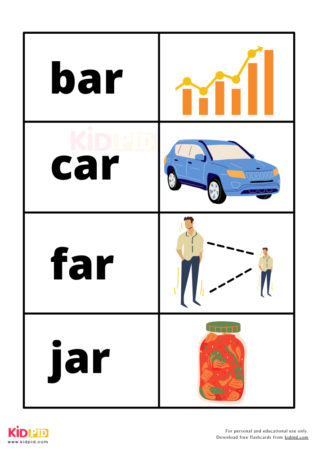 Word Family Book for Kids - Kidpid