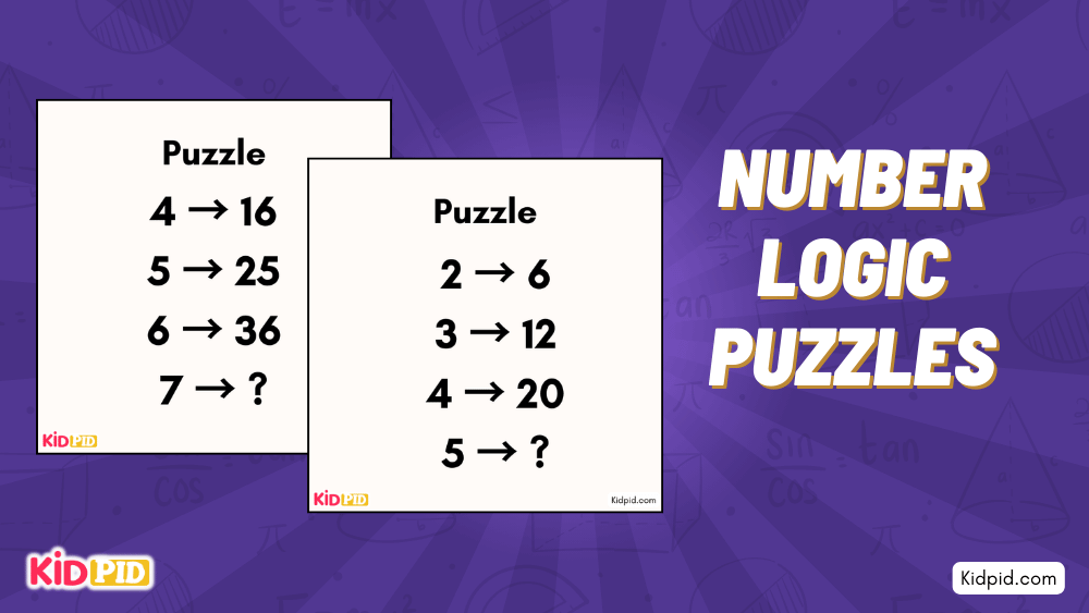 Number Logic Puzzles - Kidpid