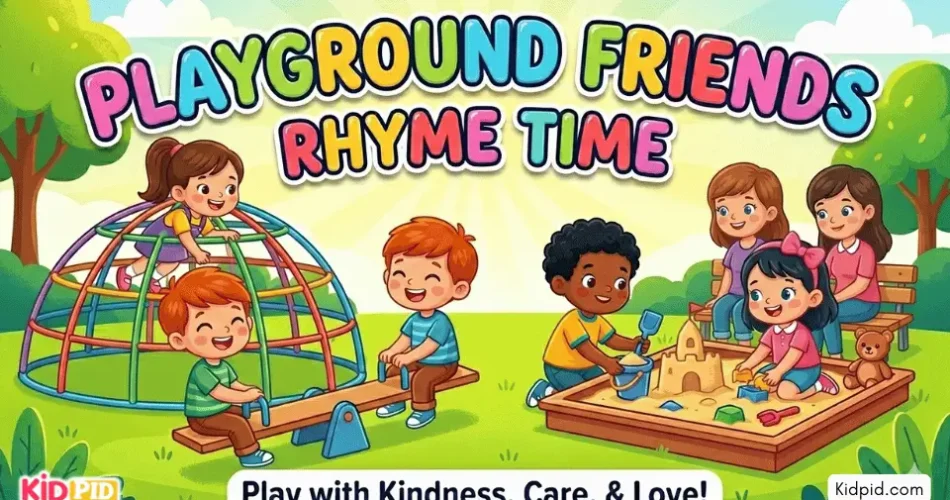 Playground Safety Rhyme for Kids – Learn Safe Playground Rules - Kidpid