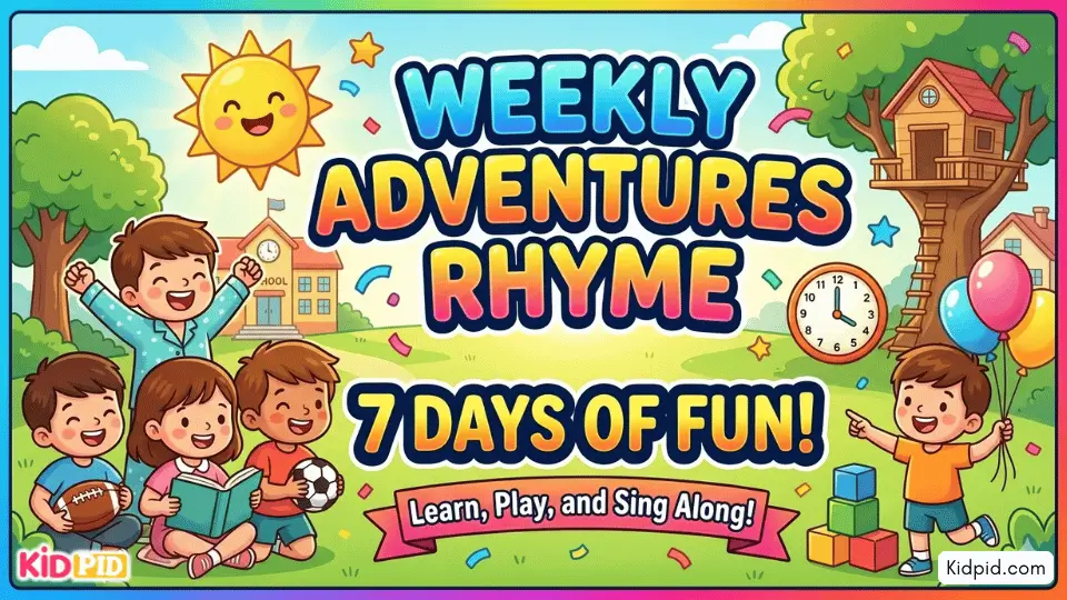 Days of the Week Rhymes for Children – Easy Songs to Learn Weekdays ...